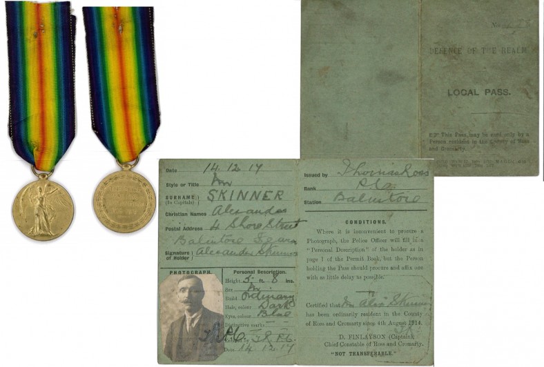 alexander skinner medal and picture | Seaboard History Balintore, Ross ...