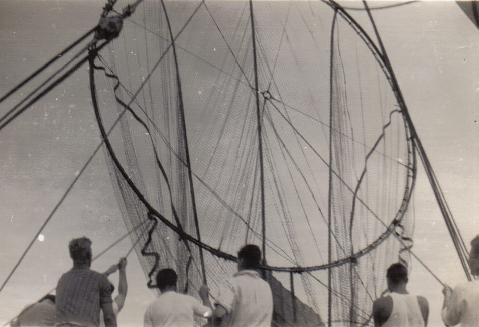 large net | Seaboard History Balintore, Ross-shire, Scotland